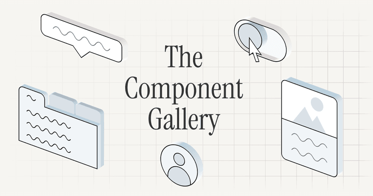 The Component Gallery: UI Component Reference | Disco Moose